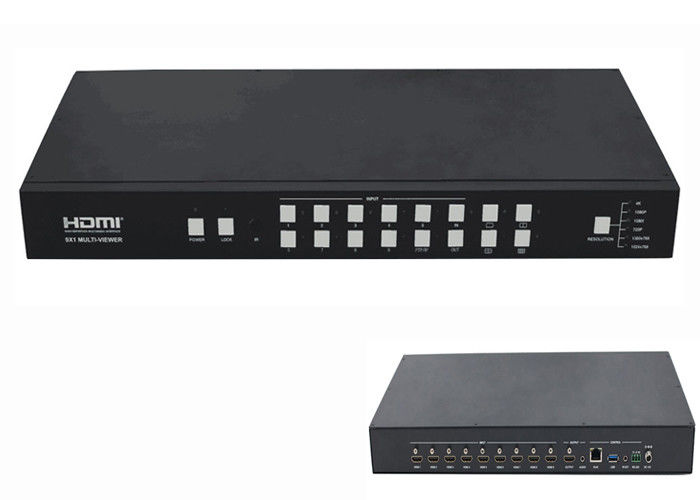 Winlink WL-0901M 9x1 4K HDMI Seamless Switcher With Multiview And Scaler
