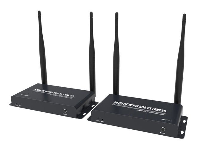 3D 1080P H.264 HDMI Over Wireless Extender 200M Supports One Way IR Control