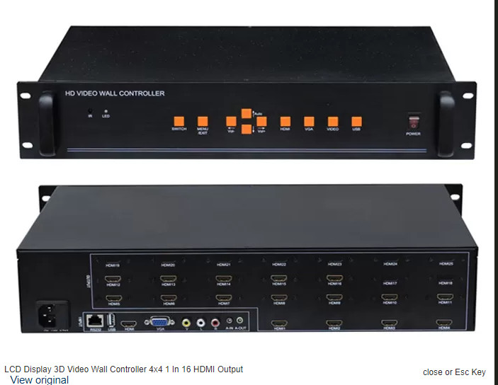 LCD Video Wall Controller – Powerful Control for Multi-Screen Setups