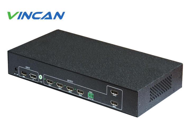 1x6 Video Wall Controller - 6 Output LCD Display Processor for Multi ...